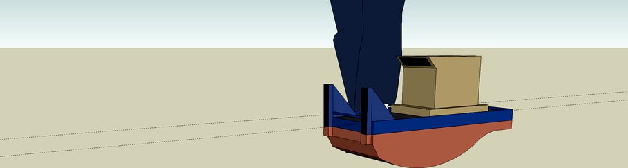 Springer tug boat model r/c 3d