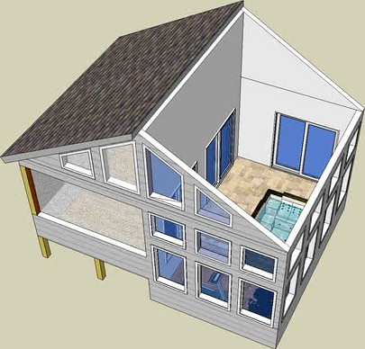 Proposed addition 3d model