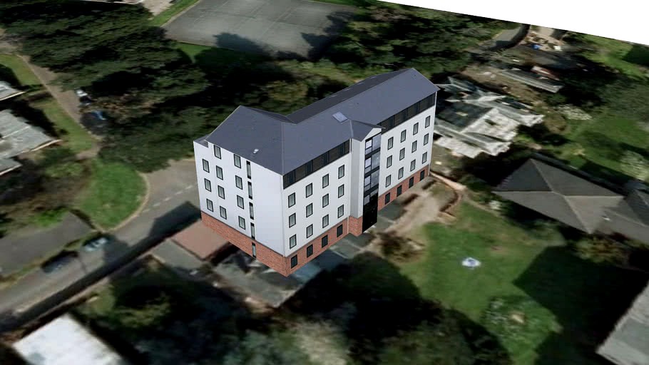 Lafrowda, University of Exeter (Streatham Campus) 05 3d model