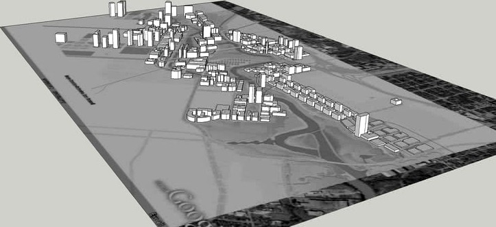 buffalo Bayou Masterplan 3d model