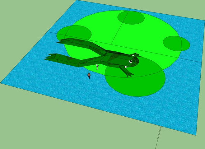 lily pad 3d model