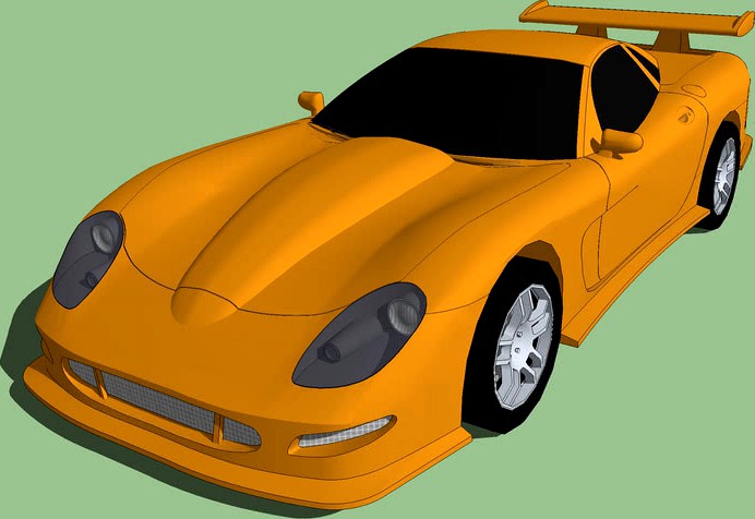 Chevrolet Corvette Callaway C12 3d model