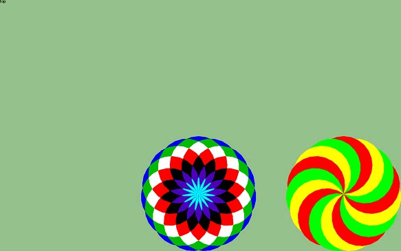 spinning circles 3d model