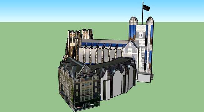Shepard Hall 3d model