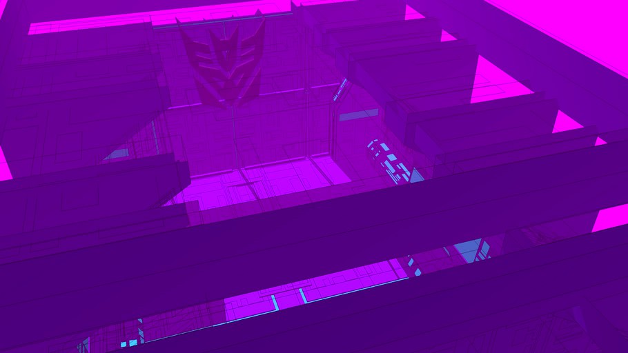 Simple Decepticon Interior 3d model