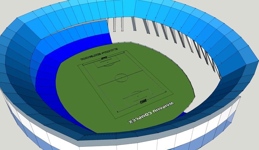 Multi-Sport Stadium 3d model