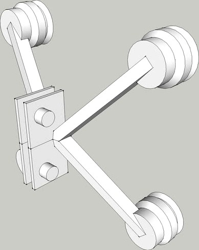 Glass Spider Fitting 3d model