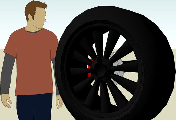 Racing Wheel 3d model