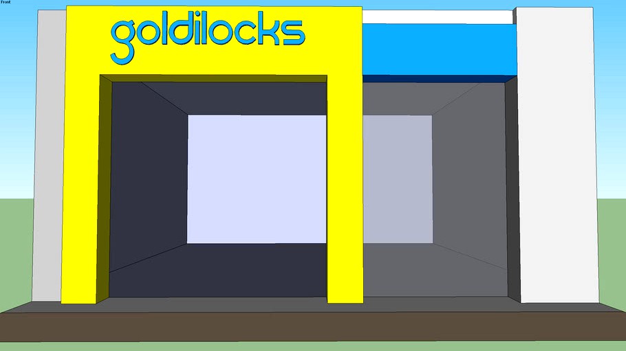 Goldilocks Mall Branch 3d model