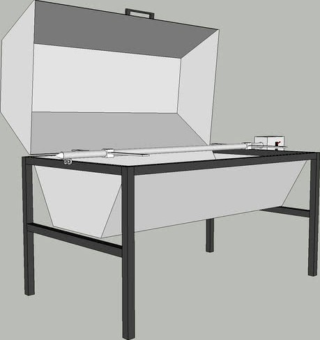 Spitbraai spitroast 3d model