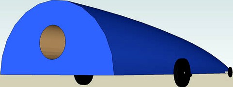 CO2 Dragster 3d model