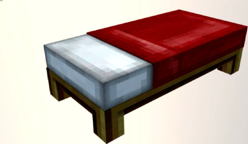 Minecraft cube id 355 3d model