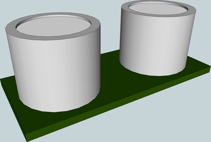Ultrasonic Sensor 3d model