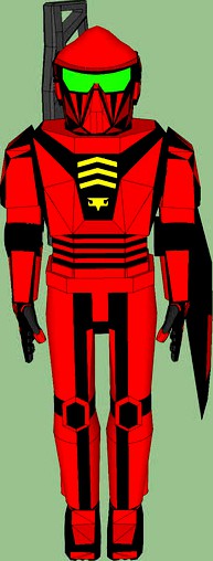 Galactic Guard armor 3d model