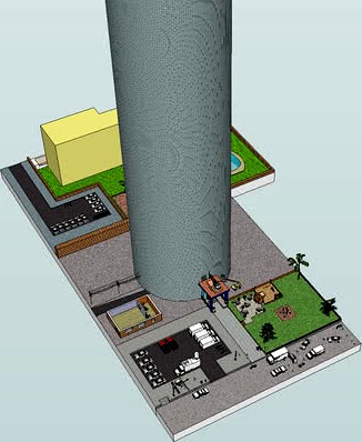 LADD Tower 3d model
