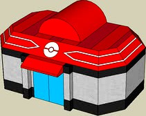Sinnoh Pokemon Center 3d model