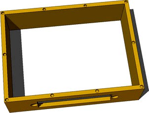 Compac 3x4x1 enclosure 3d model