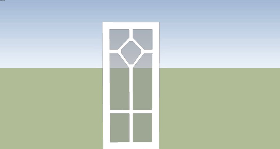 Window Slim 3d model