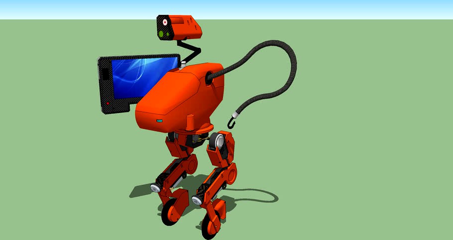 robot MK 2 tuning 3d model