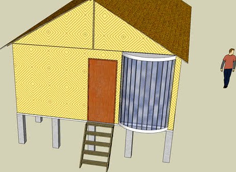 BAHAY KUBO 3d model
