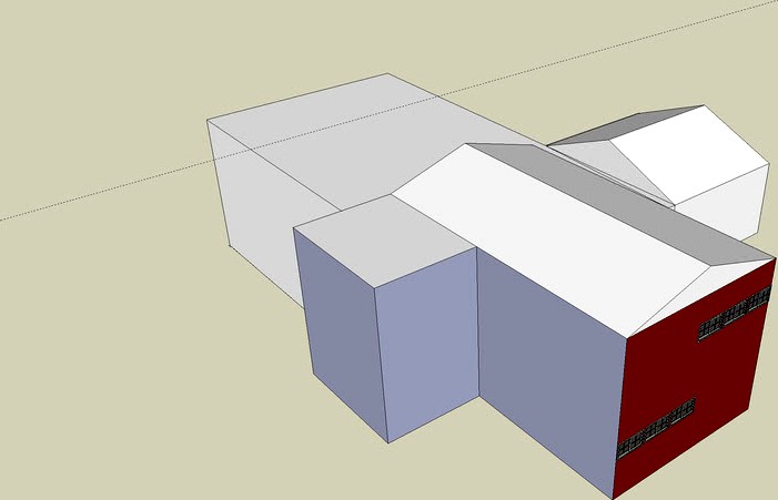 Existing Building Envelope 3d model