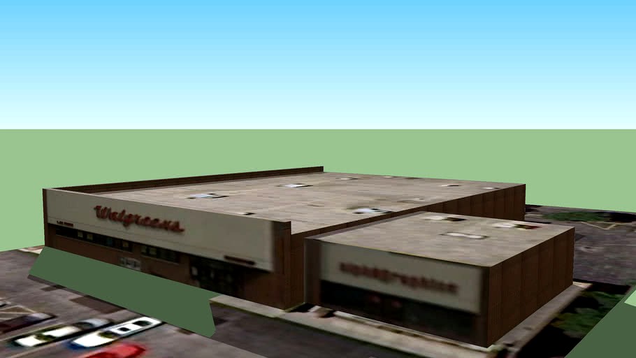Walgreens Oakton Street 3d model