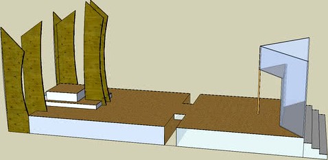 Bécquer - Rayo de Luna (Moon´s ray) escenografía 3d model