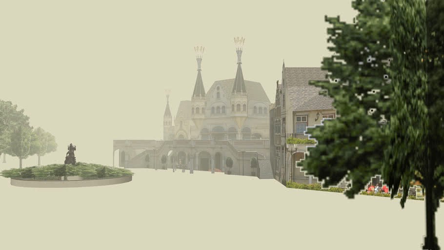 Efteling Theater 3d model