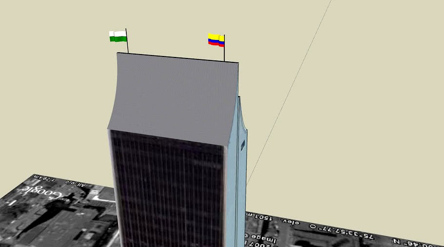 Edificio Coltejer 3d model