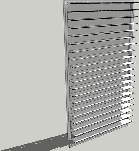 Dynamic Louver Bay 3d model