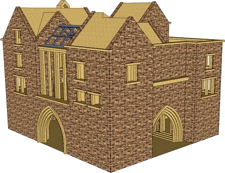 castle project 3d model