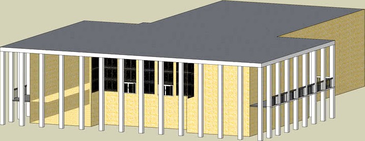 Lipinsky Hall 3d model