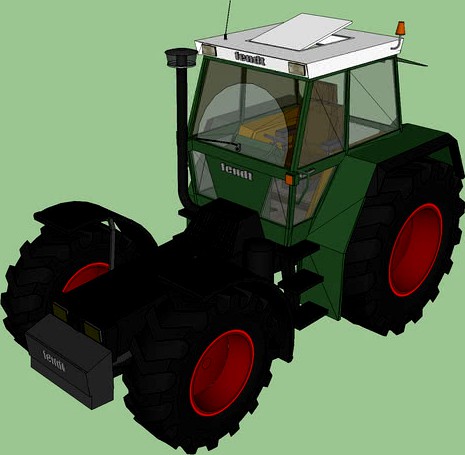 fendt 3d model