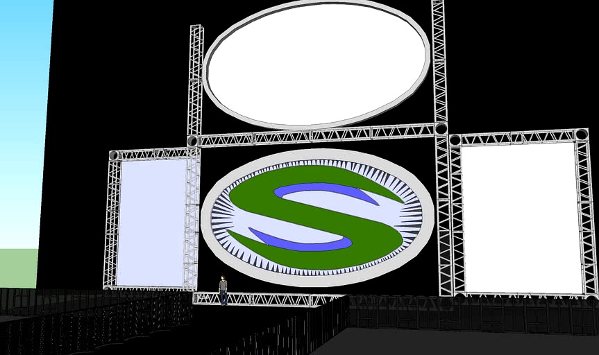 Summerslam 2001 3d model