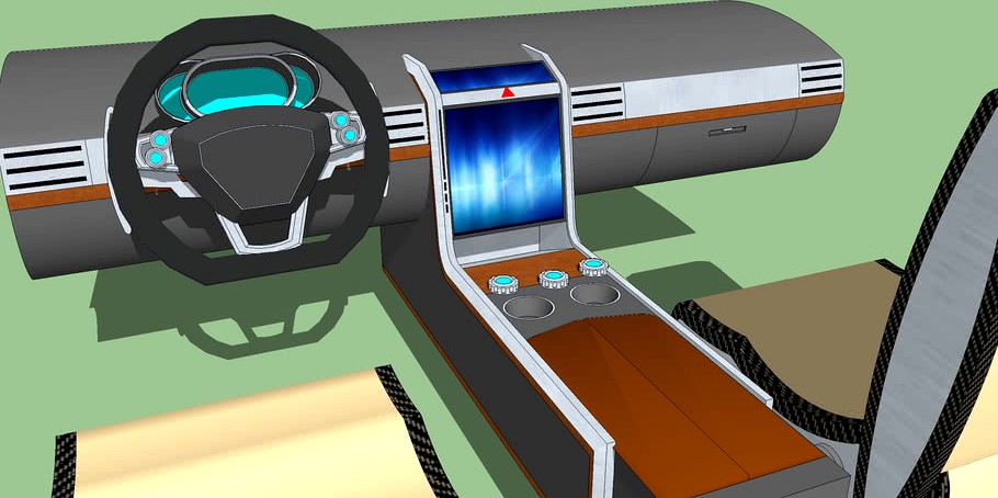 Dashboard 3d Model