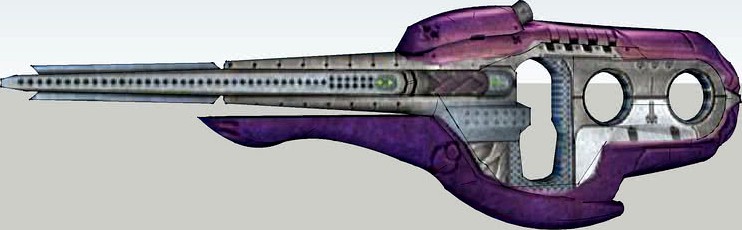 Halo 3 Covenant Carbine 3d model