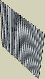 Rib Siding 3d model