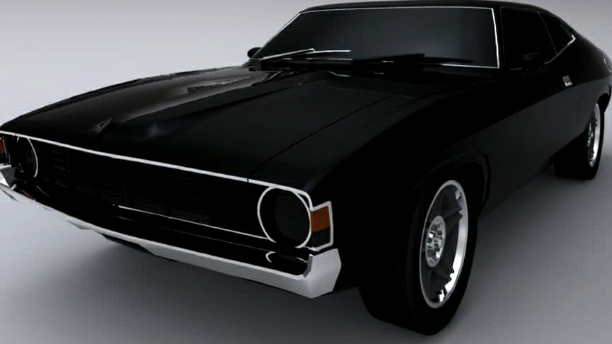 render cube 3d model