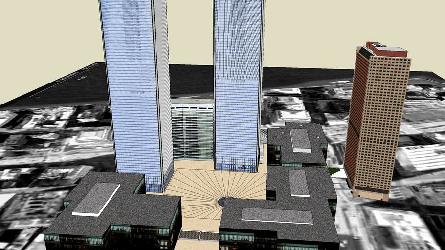 the World Trade Center (WTC) 3d model