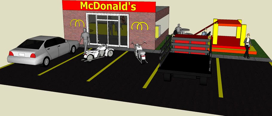 McDonald's 3d model