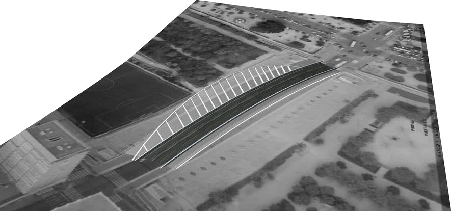 Calatrava Bridge - Valencia 3d model