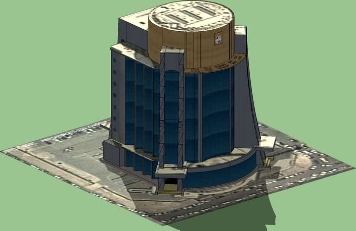 SLRB New Headquarters, Kingdom of Bahrain - Prince 3d model