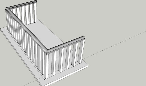 balcony 3d model