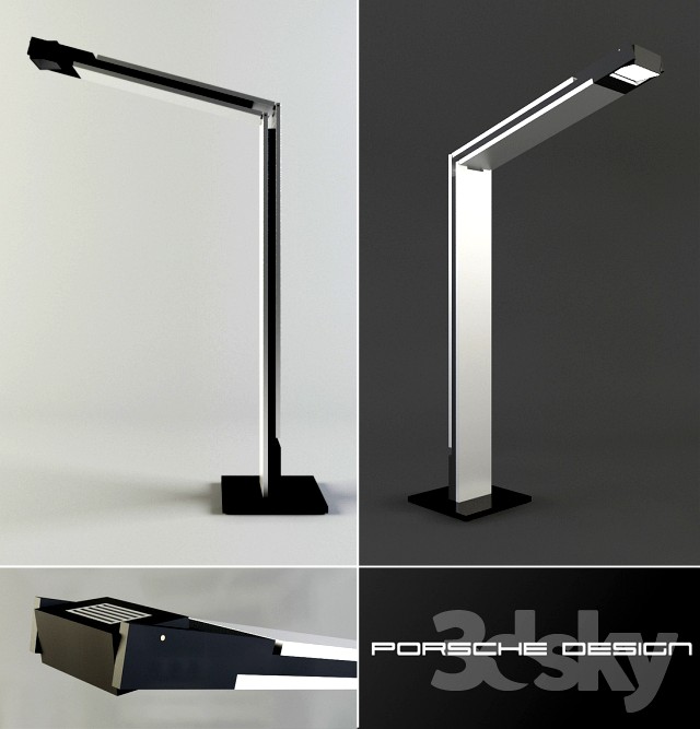 PAN FLOOR LAMP PORSCHE DESIGN 3d model