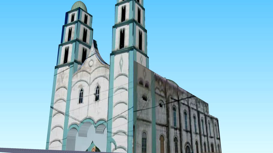 IGLESIA CRISTO REY 3d model