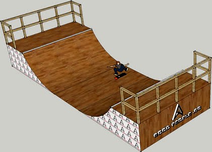 Mini Ramp 3d model