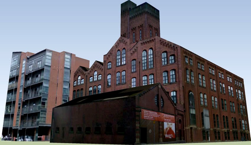 Worsley Mill, Castlefield, Manchester 3d model