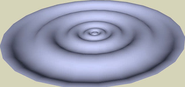 water ripple 3d model