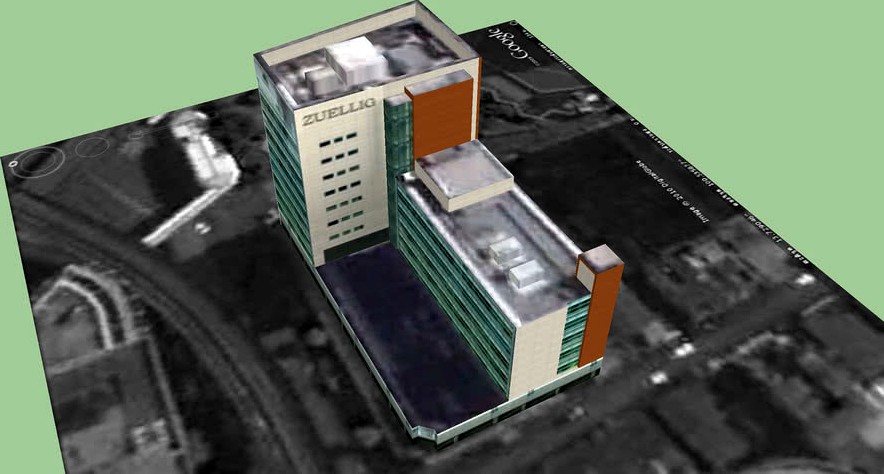 Zuellig House 3d model