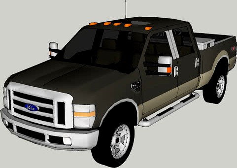 F250 3d model